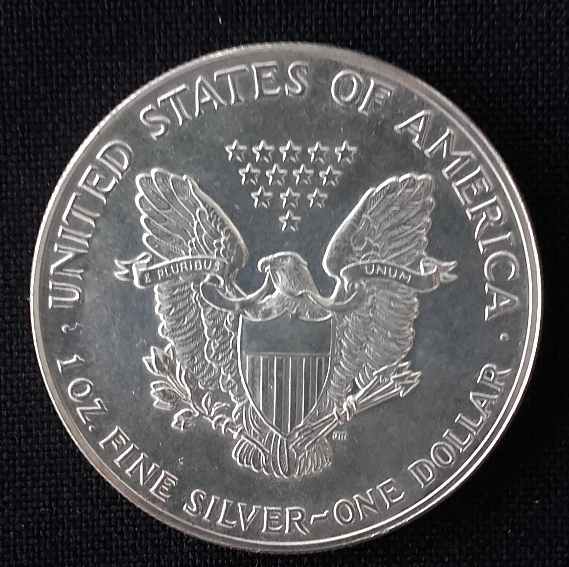 Moeda de prata Estados Unidos, 1 dólar 1987, flor de cu