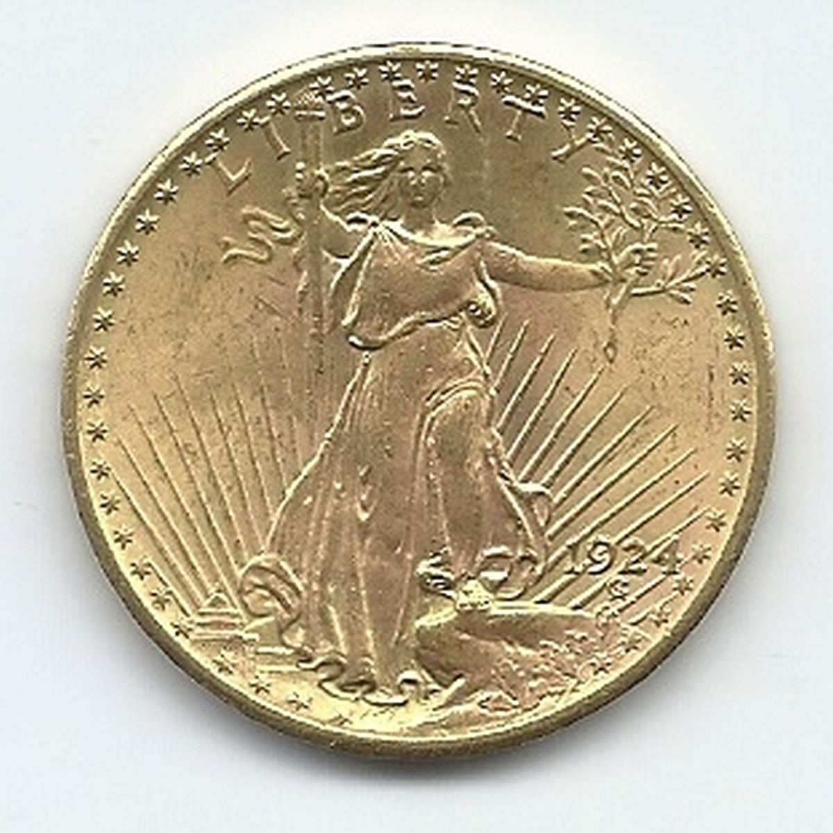 Moeda De Ouro Estrangeira Estados Unidos 20 D lares 1
